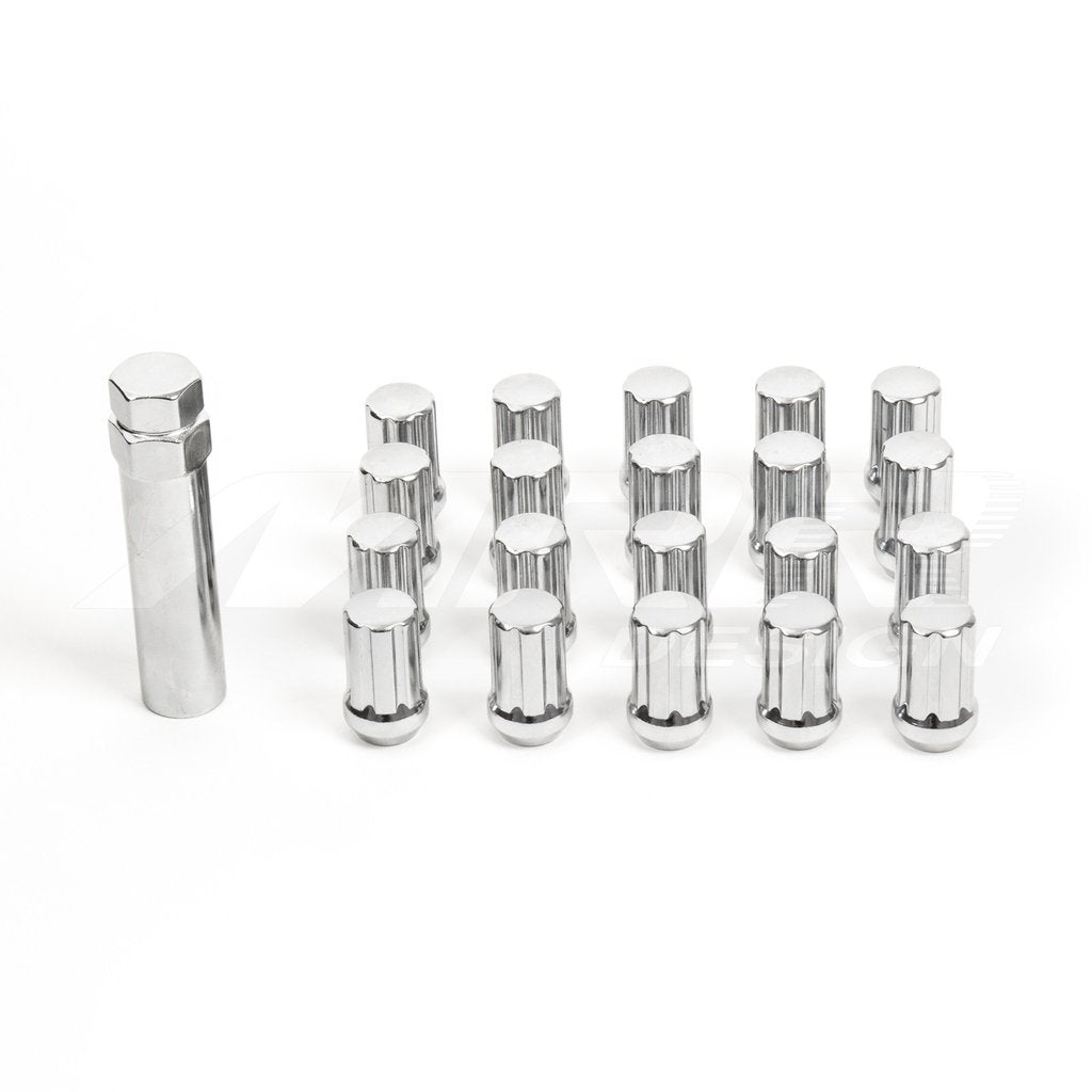 Spline Lug Nuts - Chrome – MRR Wheels